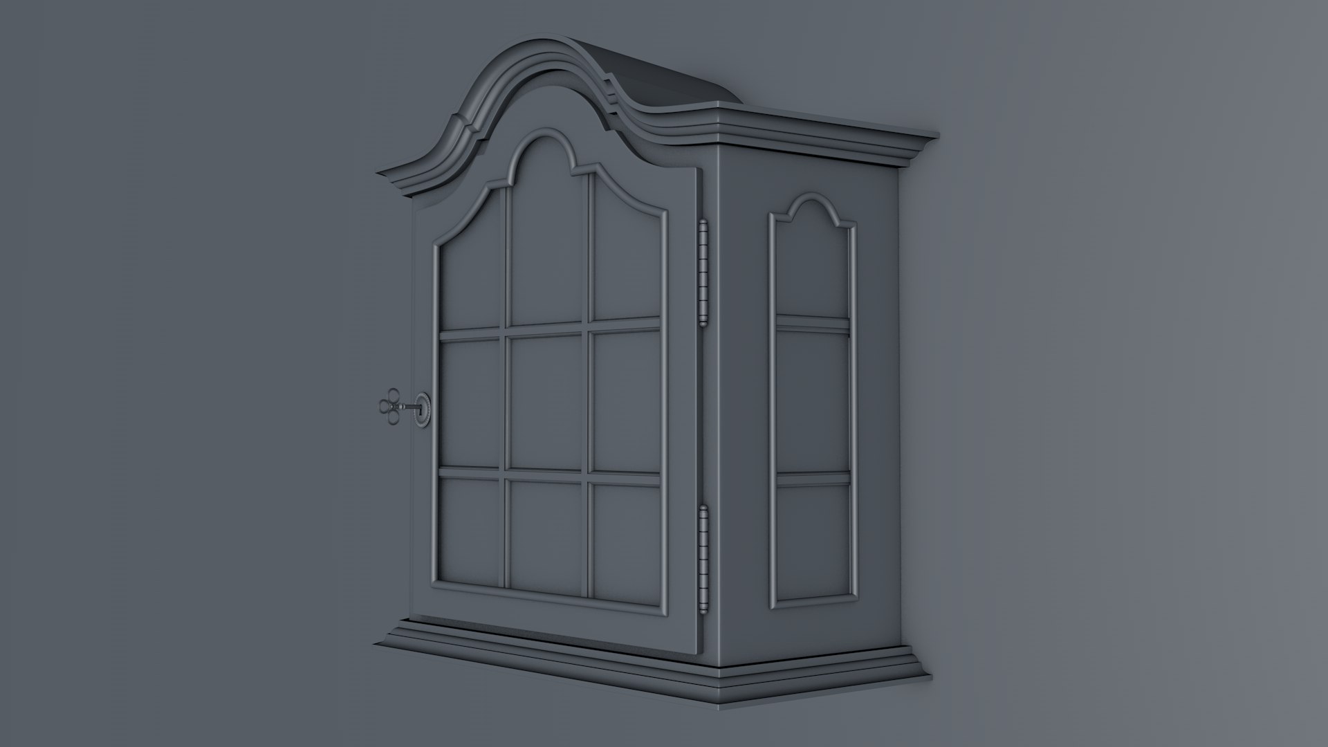 Old Wall Shelf 3D Model - TurboSquid 1414373