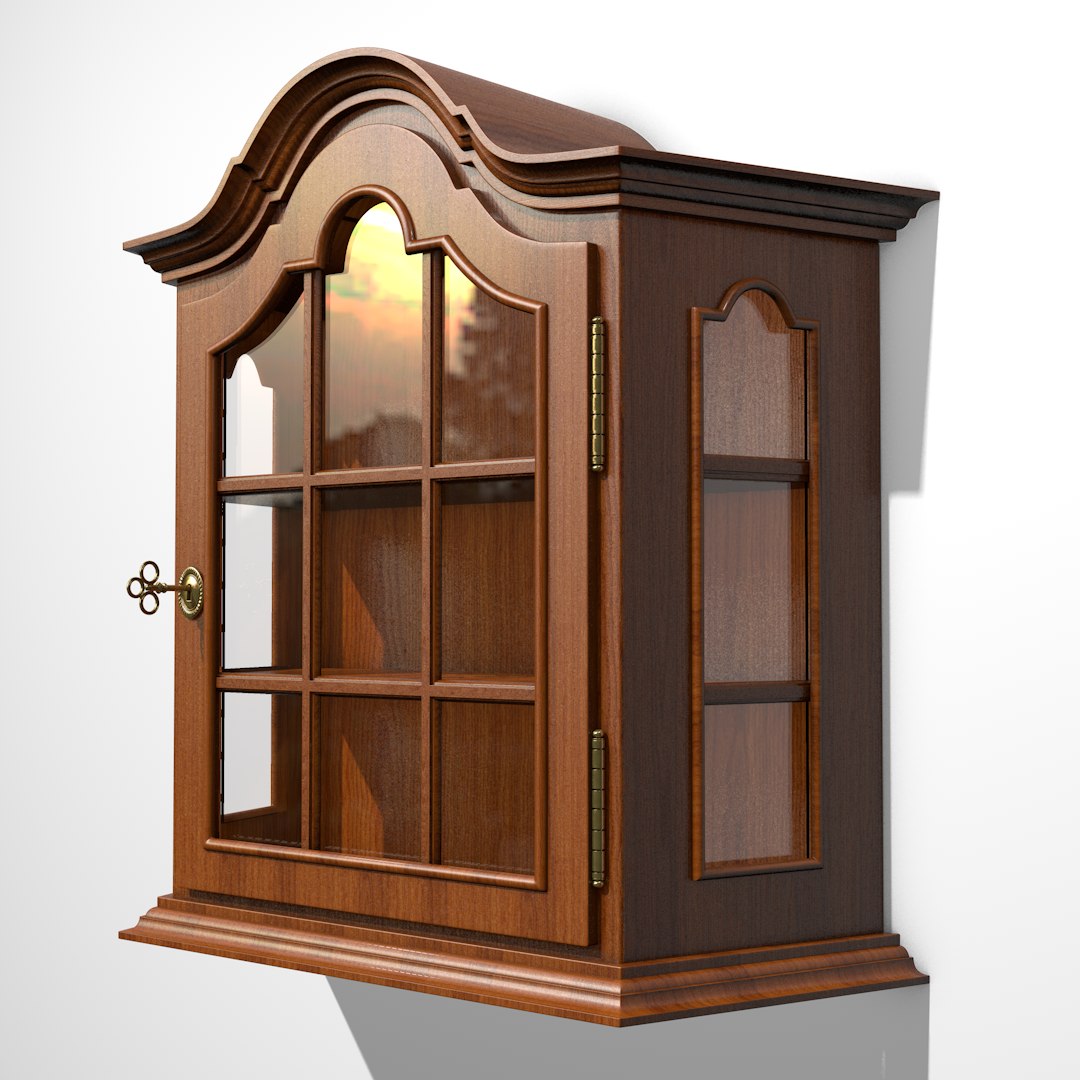 Old Wall Shelf 3D Model - TurboSquid 1414373