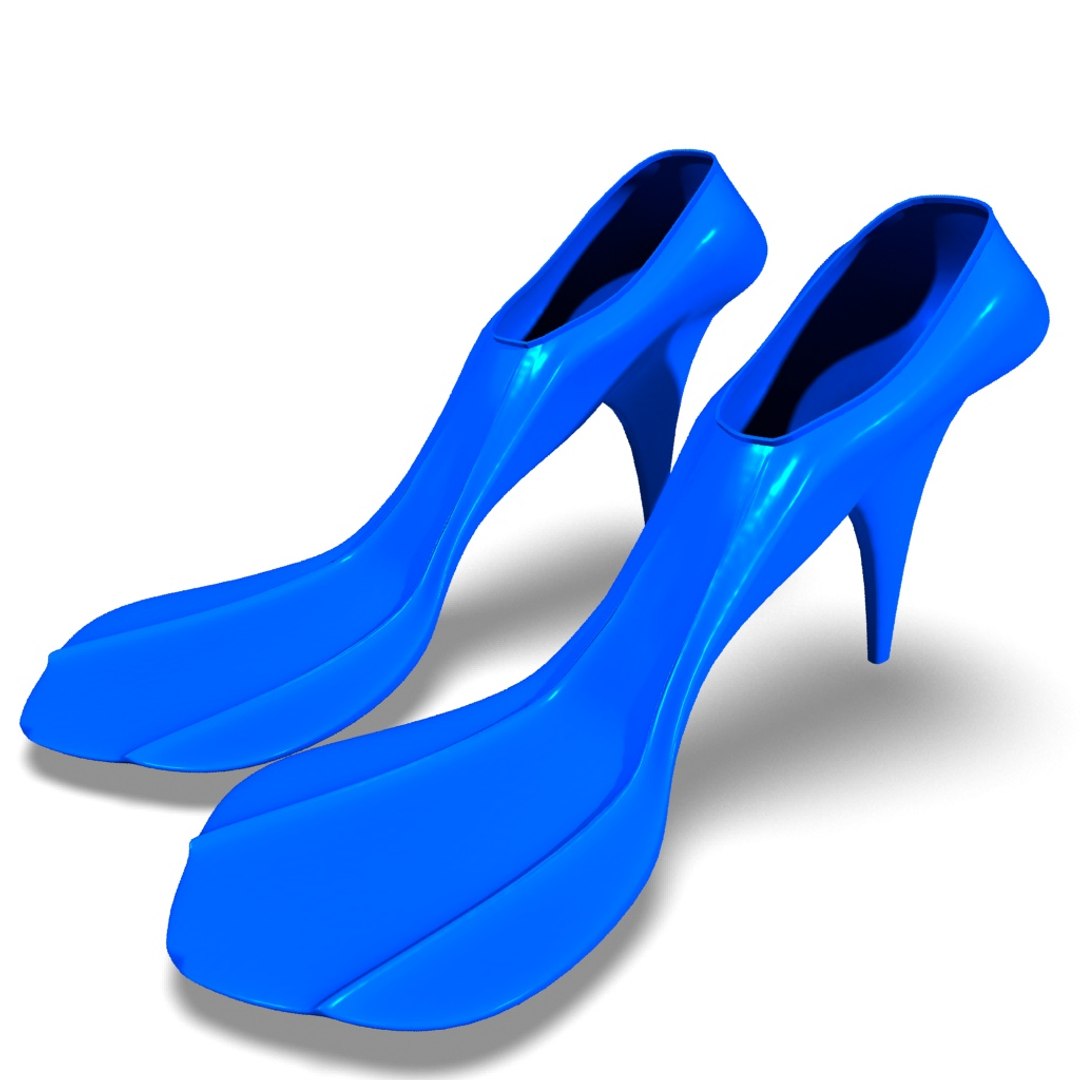 Flippers Women 3D - TurboSquid 1186177