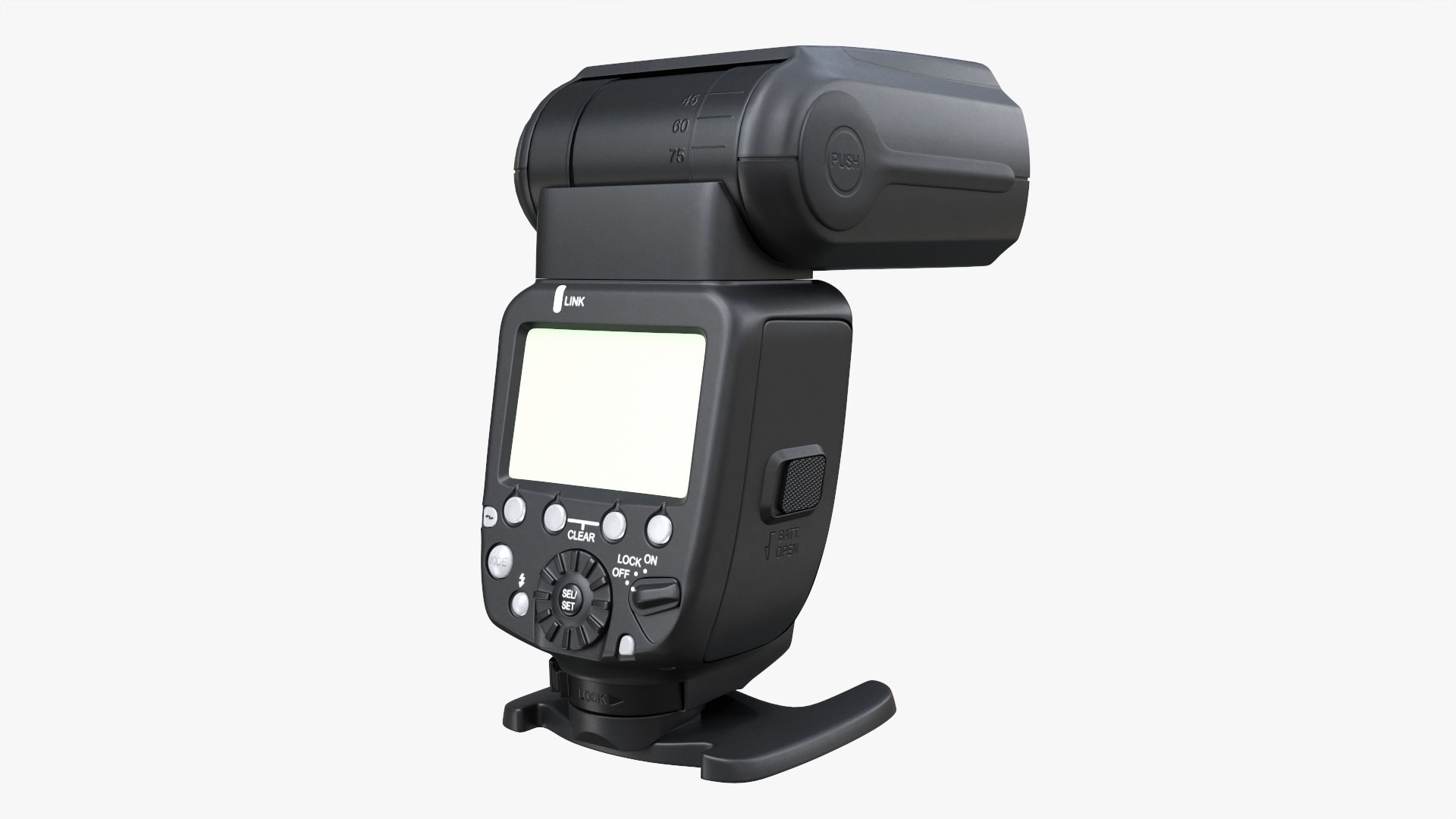 3D Canon Speedlite 600EX-RT Camera Flash Wireless - TurboSquid 1733941