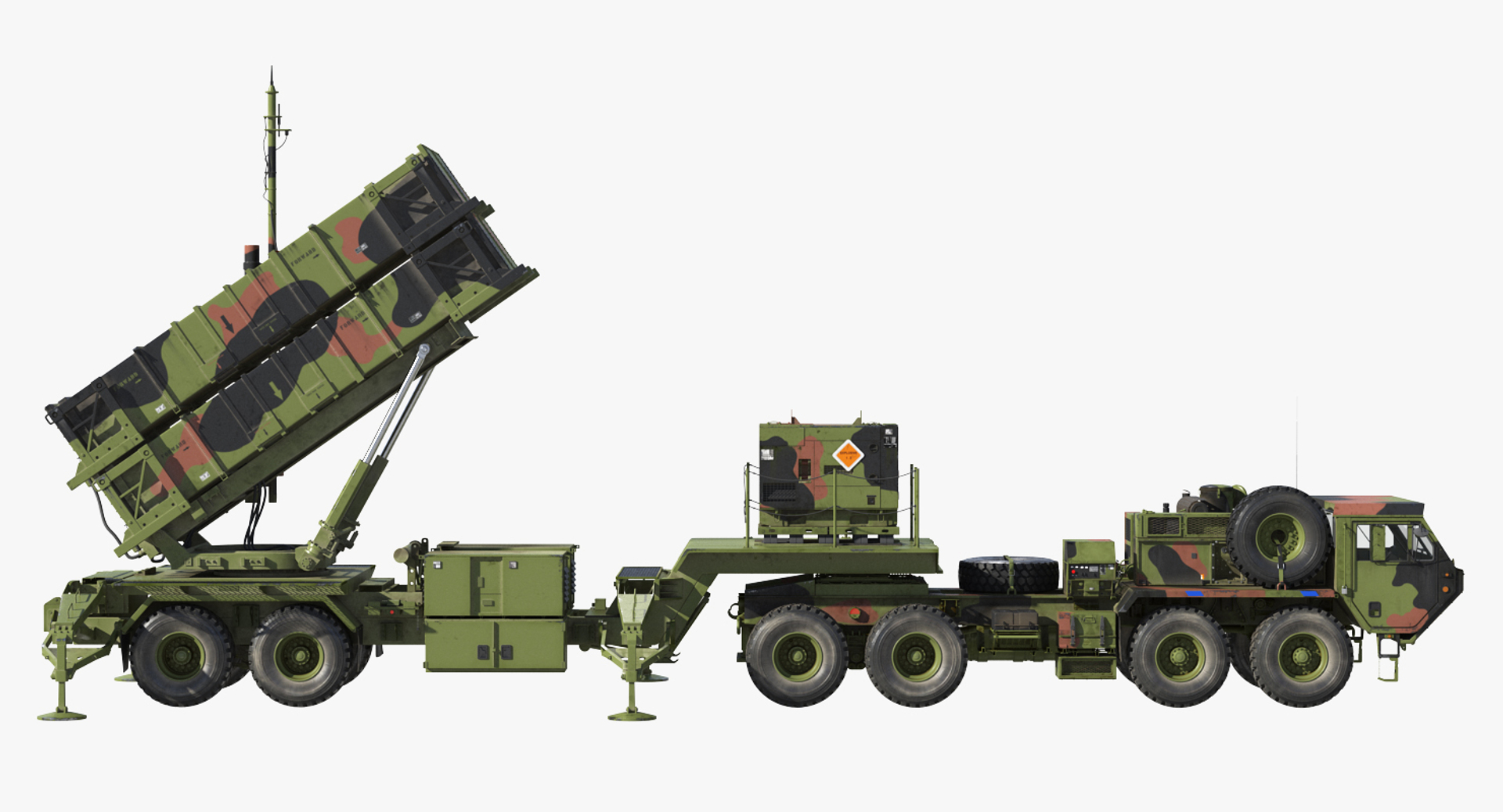 3D Mim-104 Patriot Surface Air Missile - TurboSquid 1254090