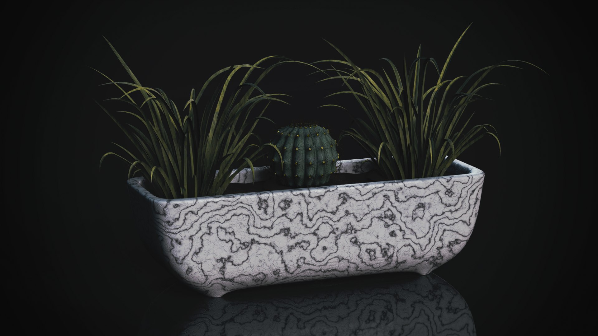 3D Flower Pot Model - TurboSquid 1505523