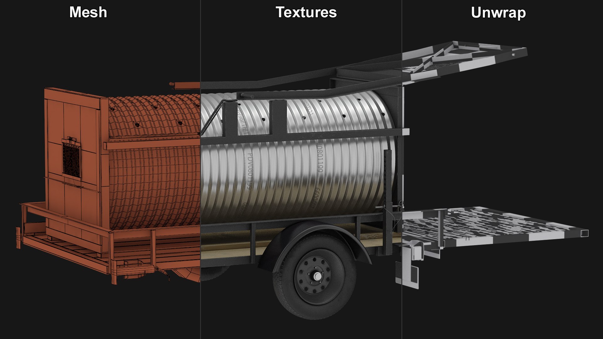 3D Model Culvert Style Bear Trap - TurboSquid 2108531