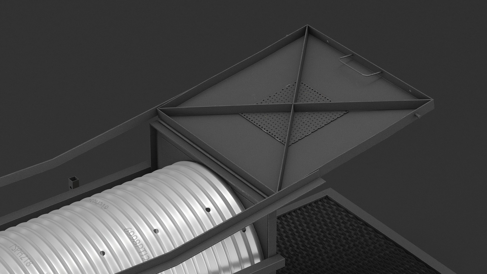 3D Model Culvert Style Bear Trap - TurboSquid 2108531