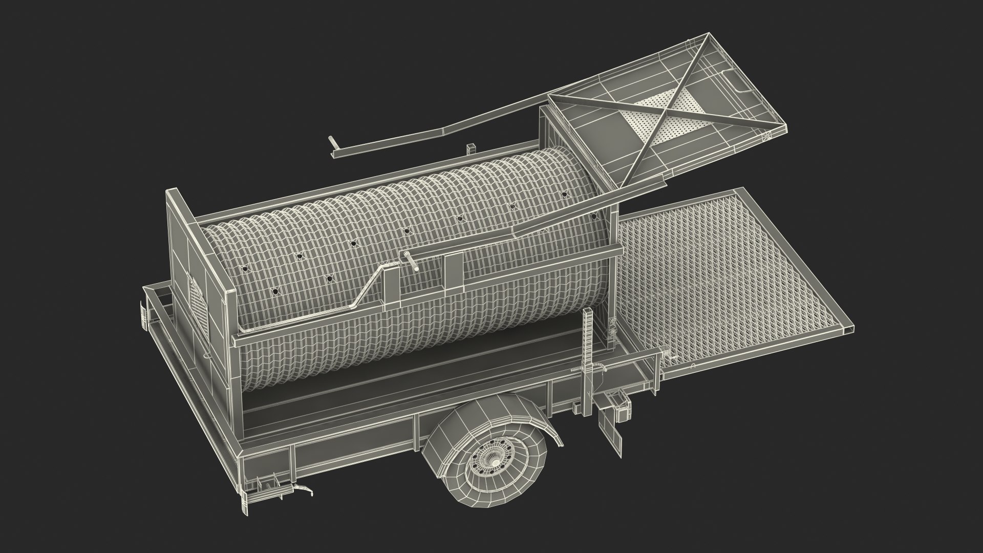 3D model Culvert Style Bear Trap - TurboSquid 2108531