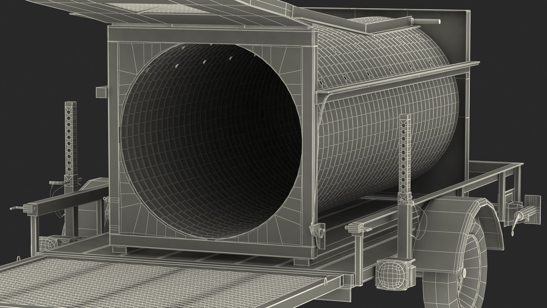 3D model Culvert Style Bear Trap - TurboSquid 2108531