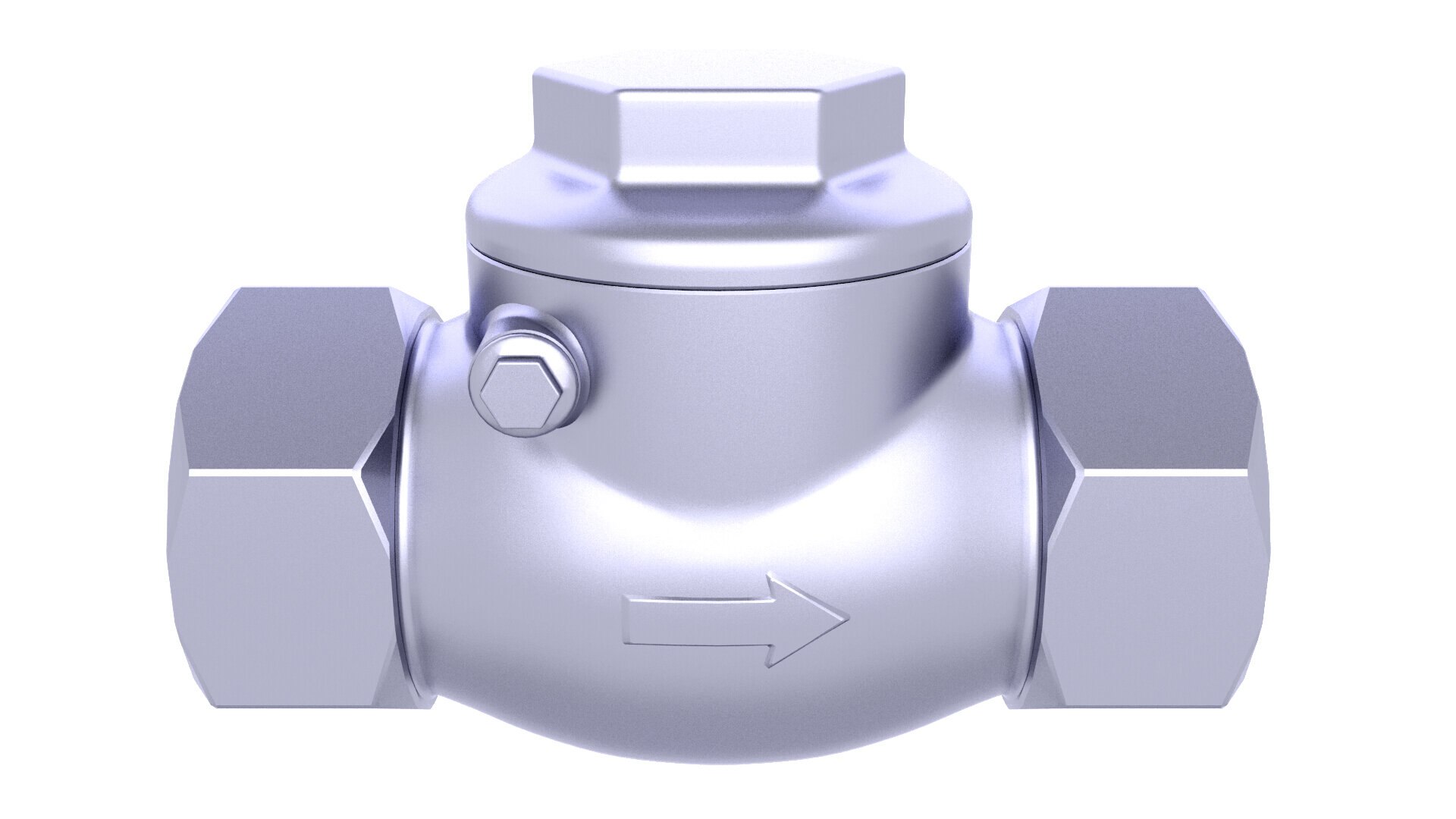 3D Water Check Valve 39 Model - TurboSquid 2257265