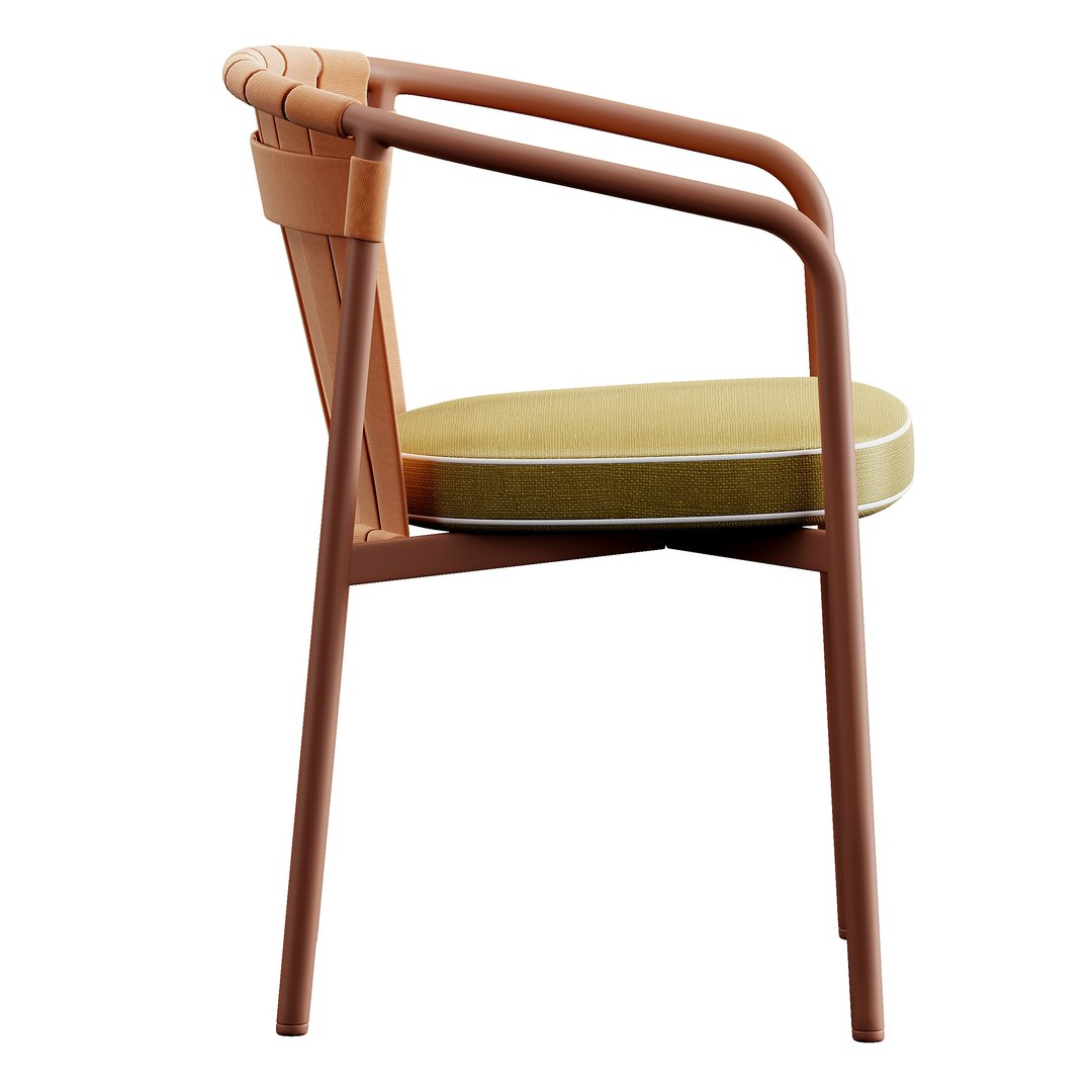 3D Kettal Arc Dining Chair - TurboSquid 2142579