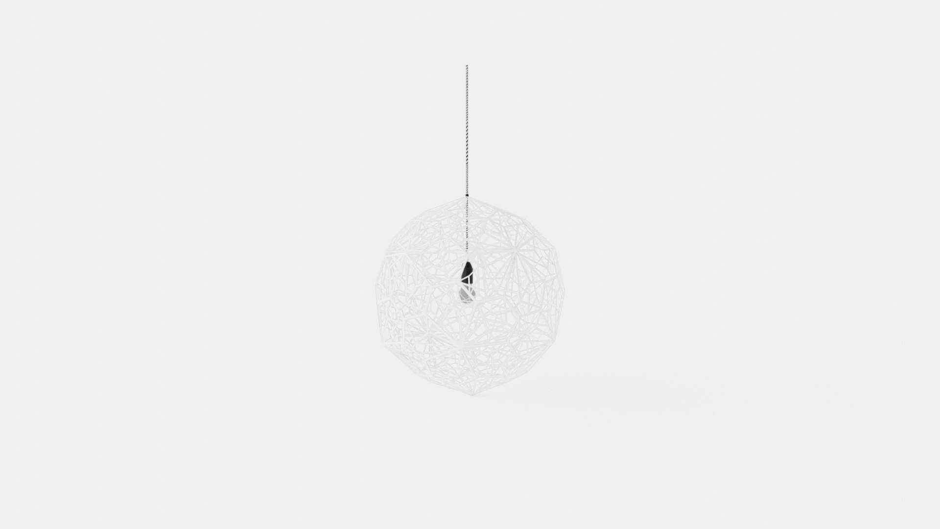 Etch Web Steel Ceiling Lamp Model - TurboSquid 2247391