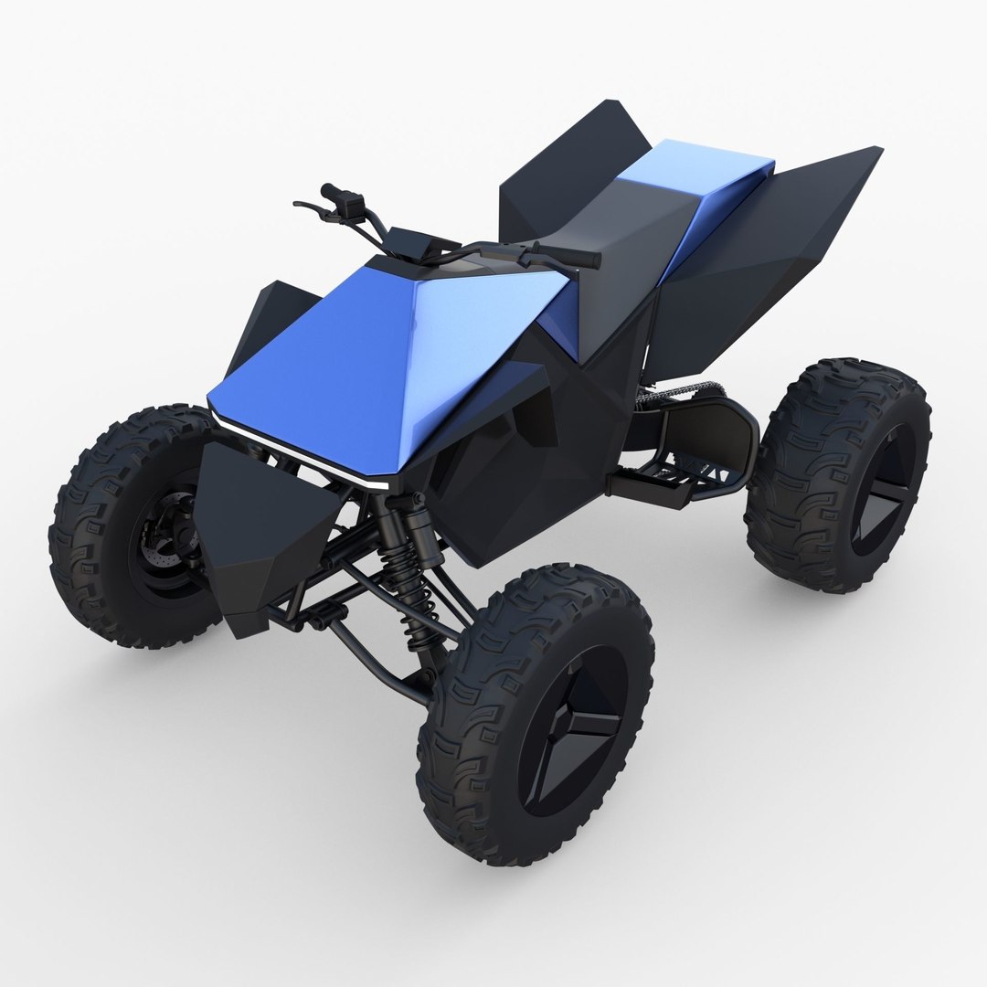 3D Tesla Cyberquad Atv Quads Model - TurboSquid 1592741