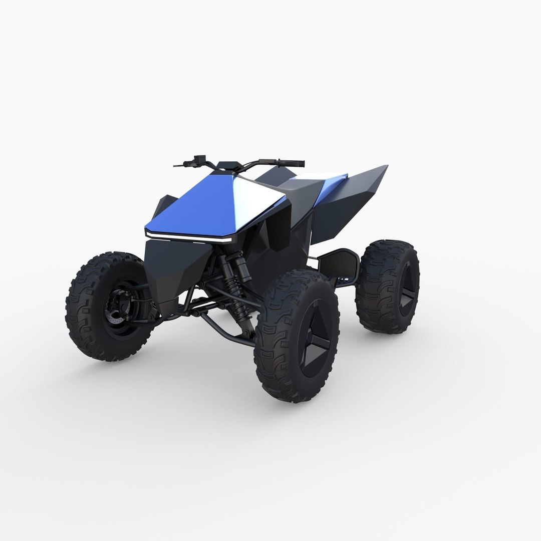 3D Tesla Cyberquad Atv Quads Model - TurboSquid 1592741