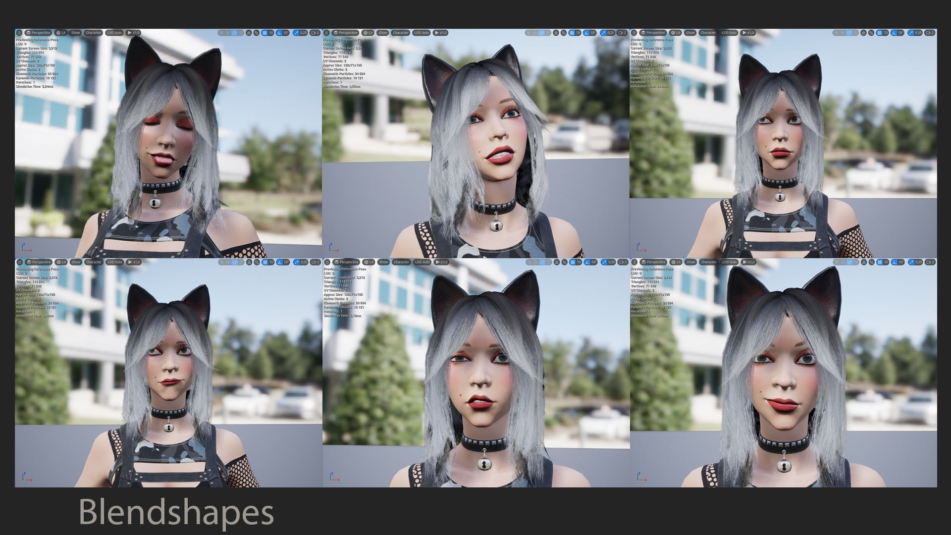 Rock Cat Girl Model - TurboSquid 1974160