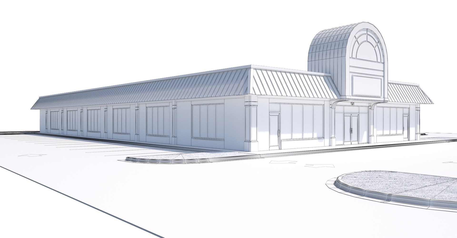 3D Retail-164 Retail Store Model - TurboSquid 1803224