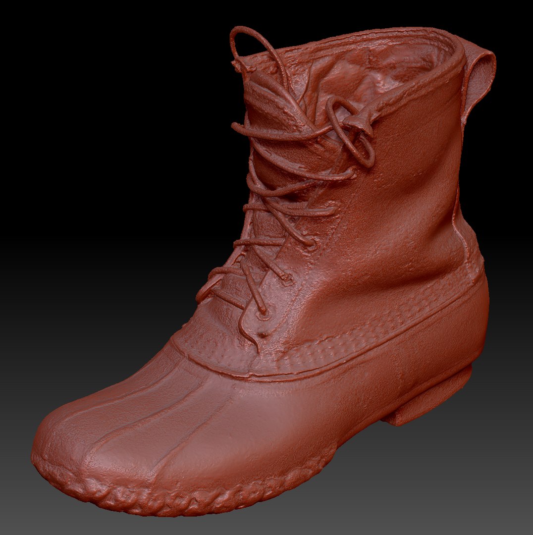 3D L Bean Boot Model - TurboSquid 1401690