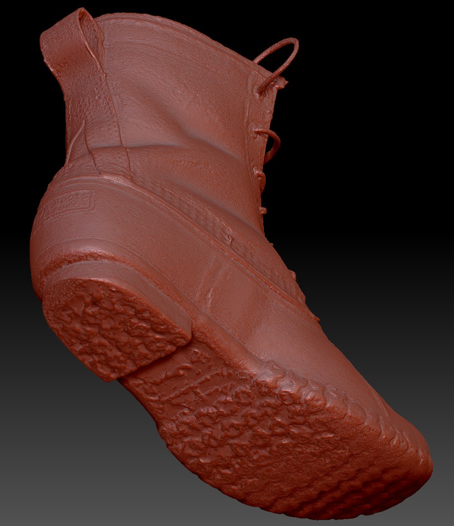 3D L Bean Boot Model - TurboSquid 1401690