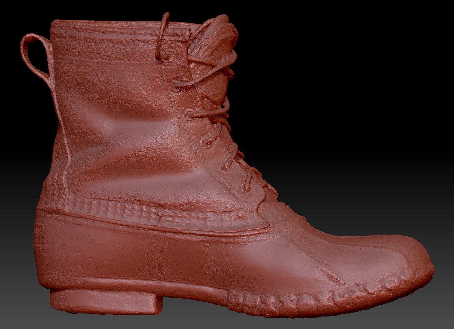 3D L Bean Boot Model - TurboSquid 1401690