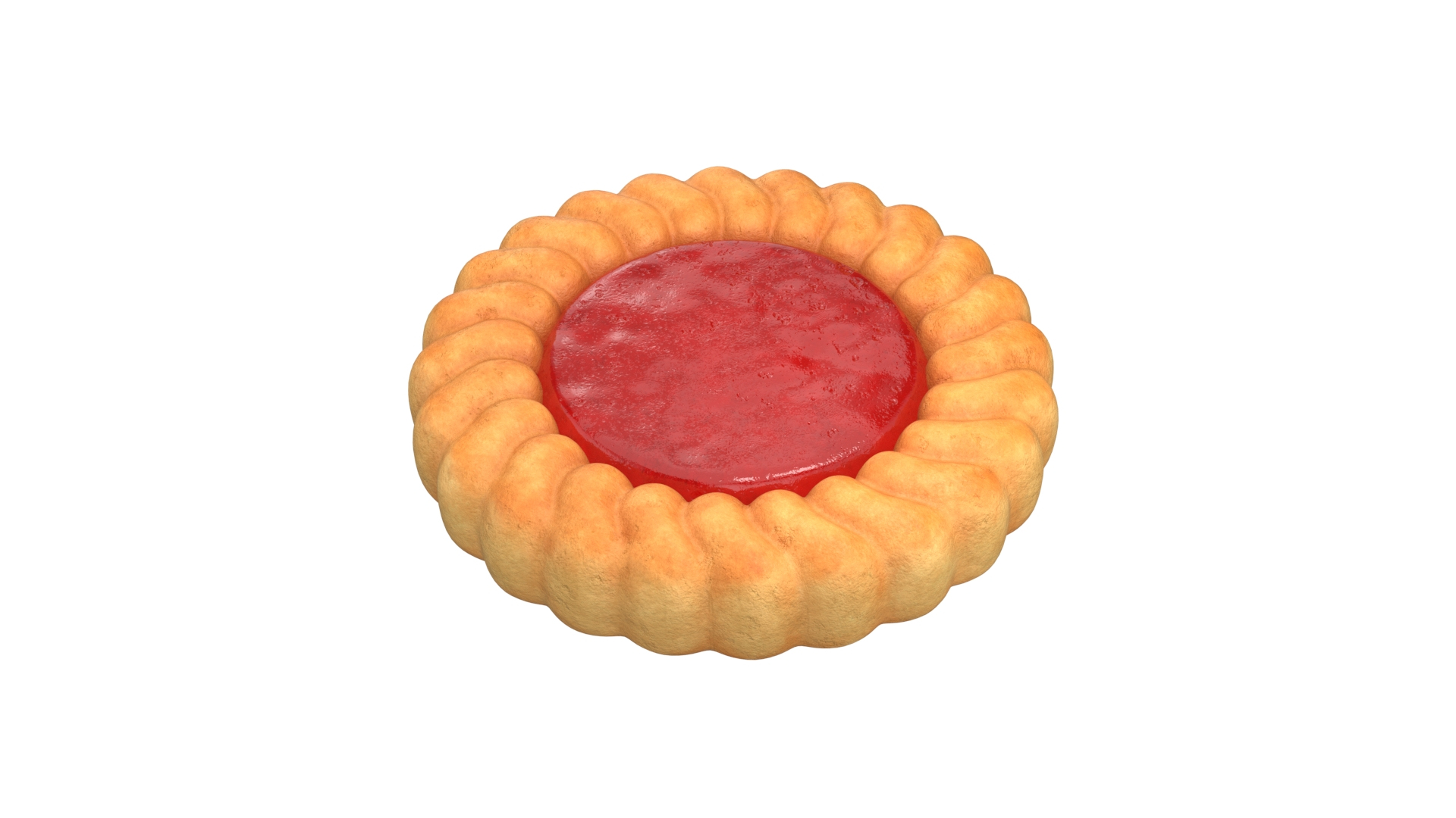 3D Model Cookies With Jam - TurboSquid 1790227