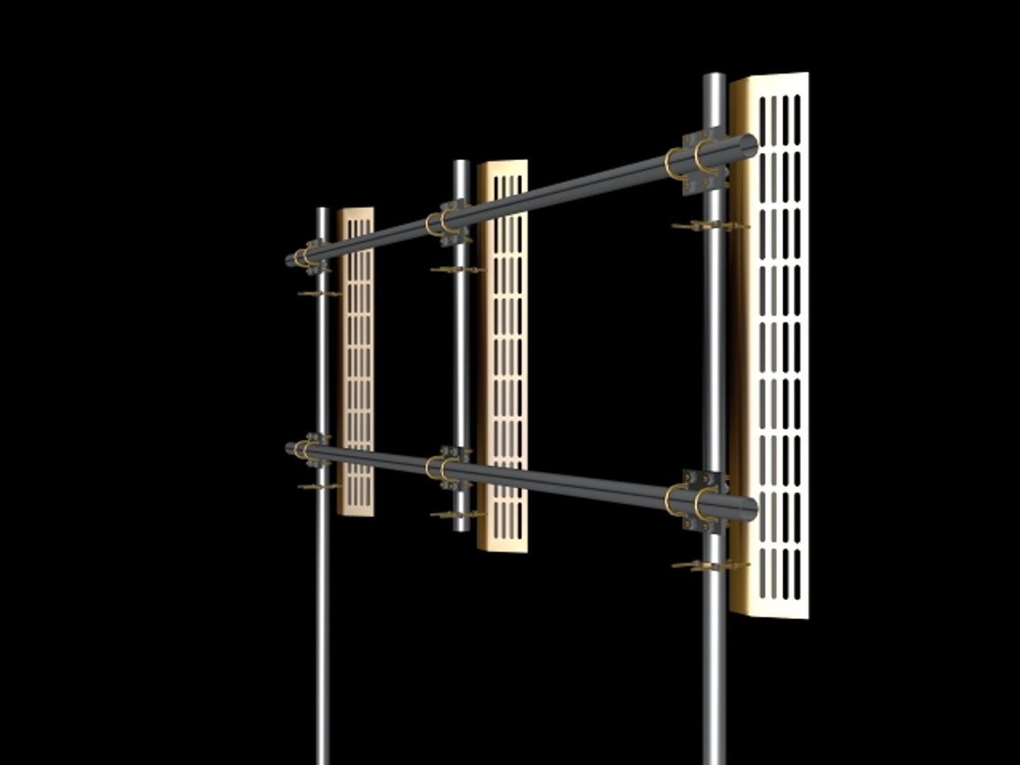 3d Model Cell Antenna Array