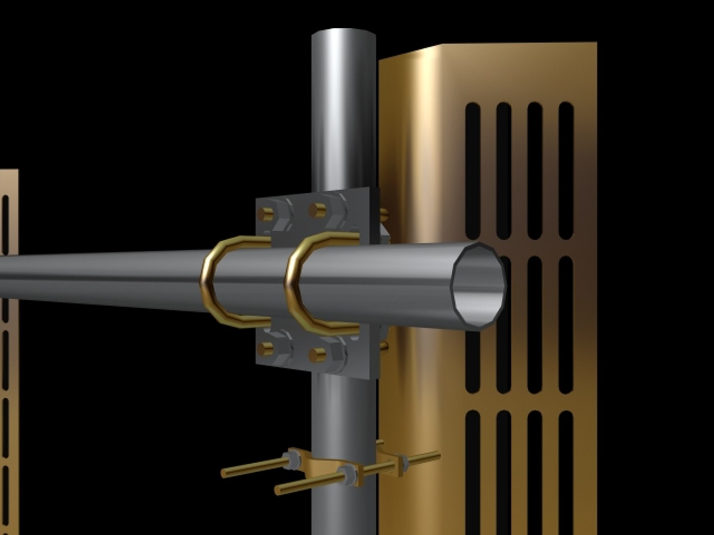 3d Model Cell Antenna Array