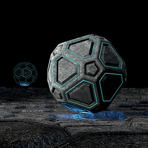 Low Poly Sphere 3D Models With Enhanced License Tiers For Download ...