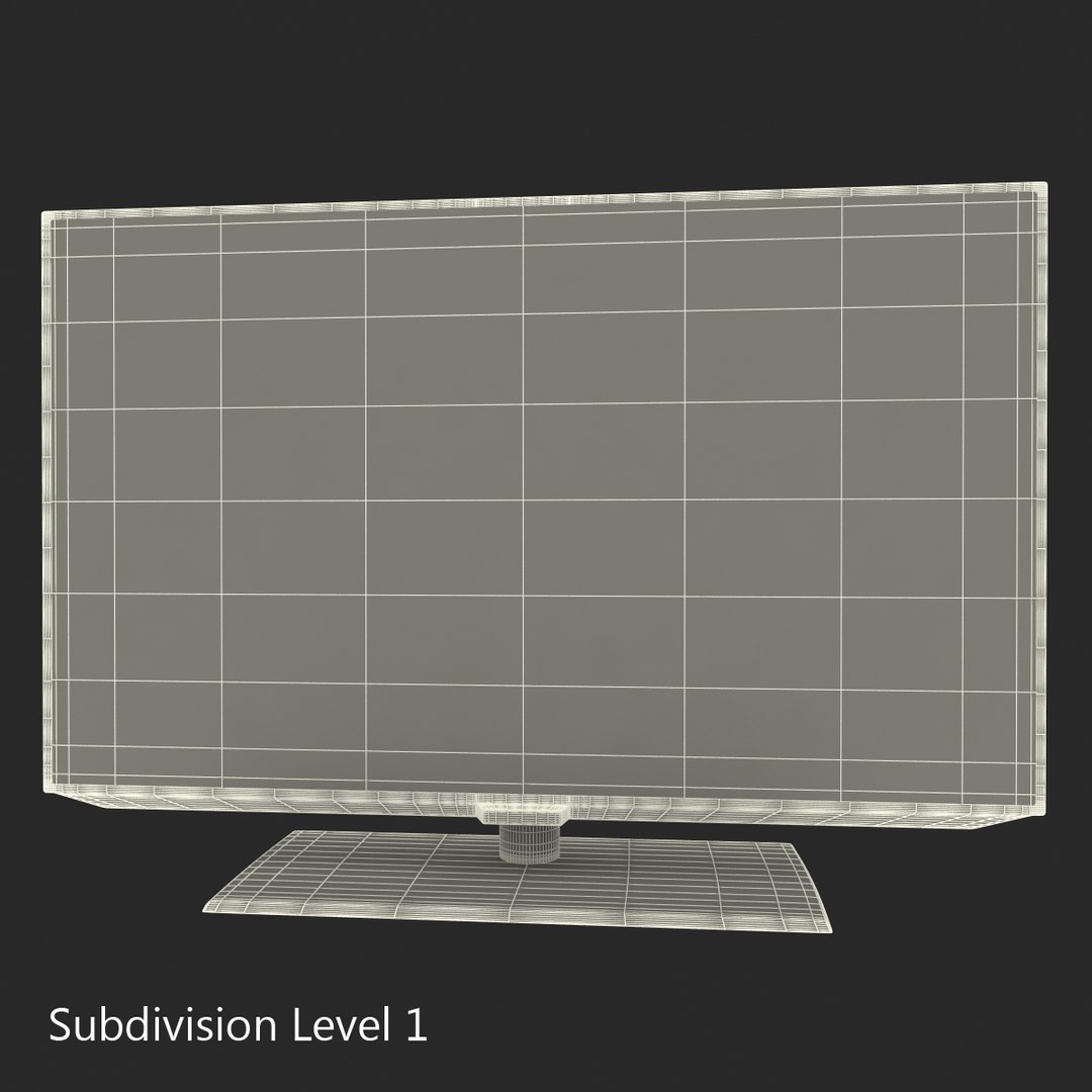 Samsung Un32eh5000 32-inch Led 3d Model