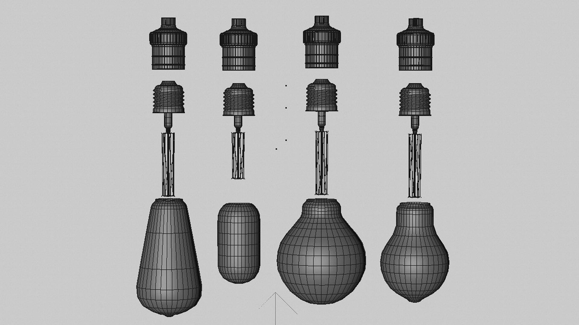 3D Lamps Kit VR - TurboSquid 1872393