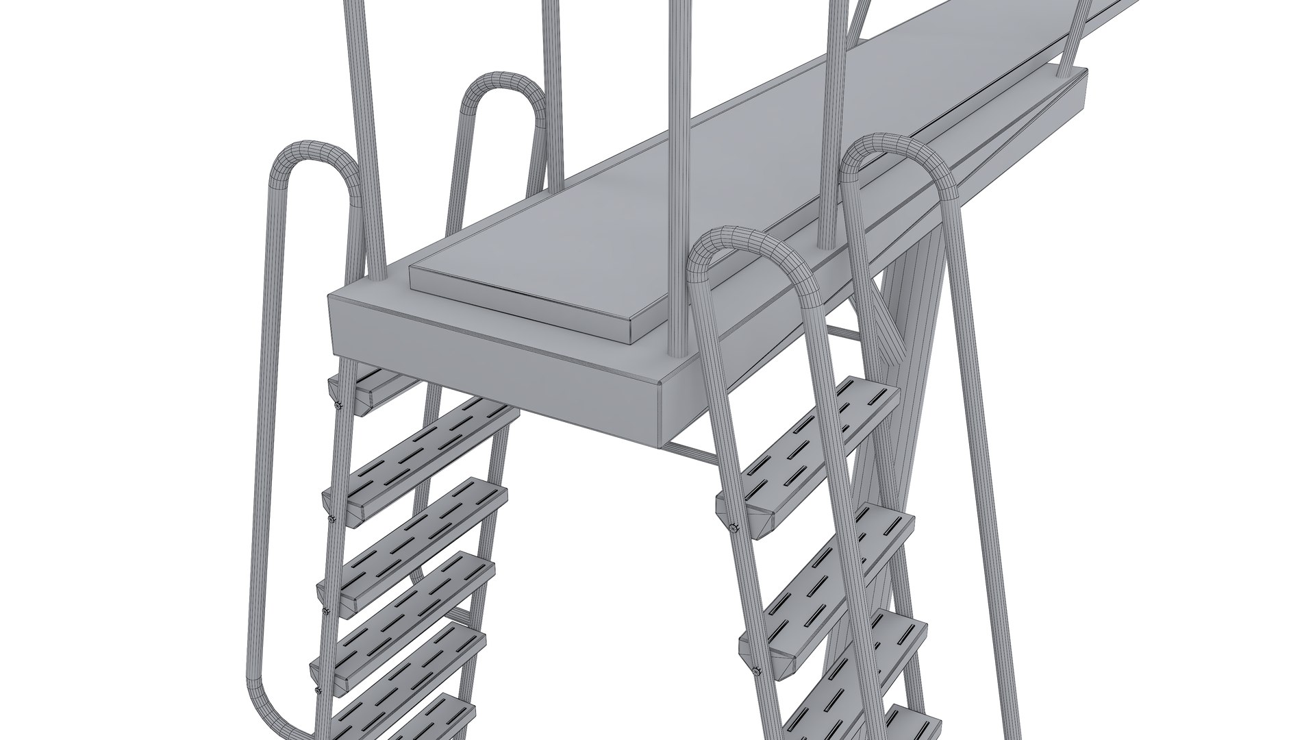 Diving Board 3D - TurboSquid 2293931