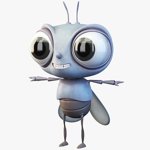 3D Cartoon Fly Models - Browse & Download Formats - TurboSquid