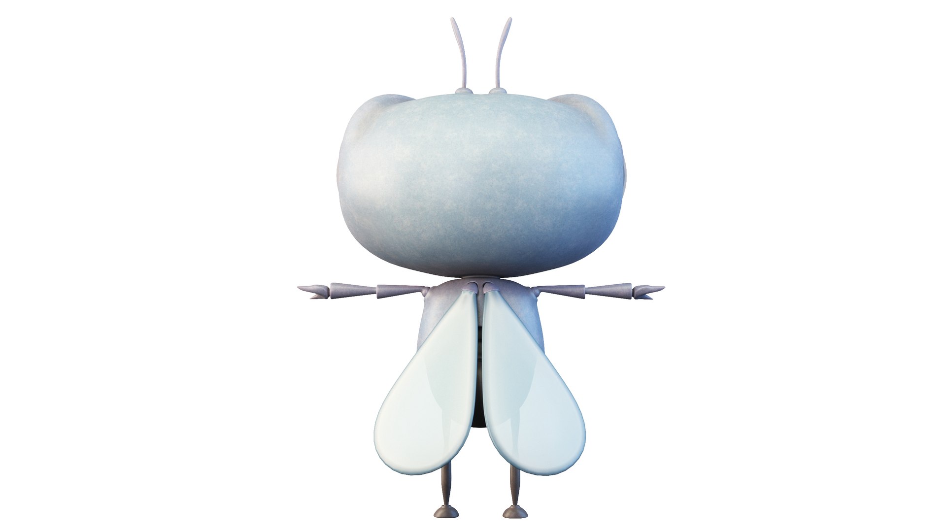 Cartoon Fly Character 3D - TurboSquid 2070248