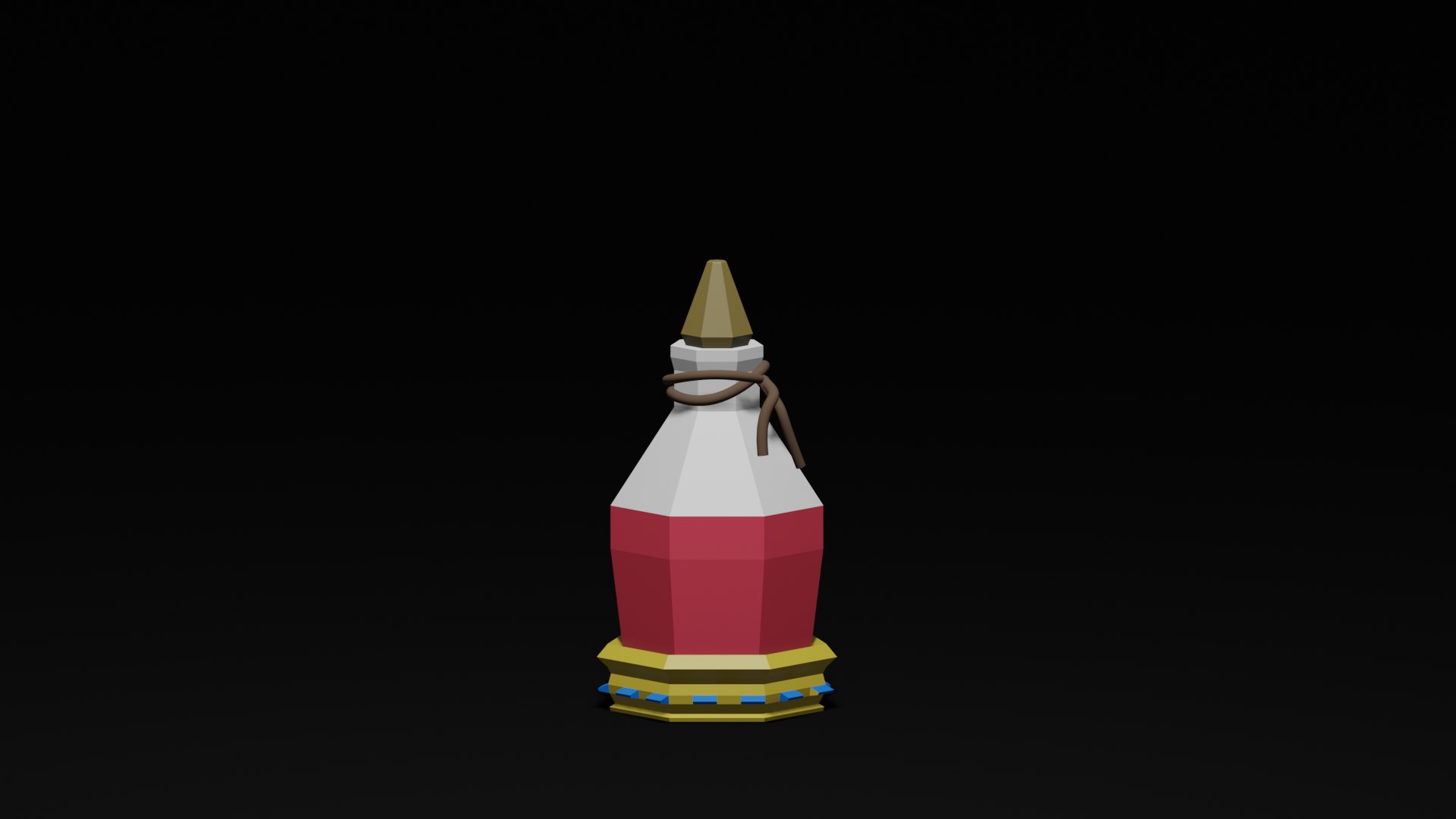 Magic Potion Bottles Low Poly Game Assets 3D Model - TurboSquid 1996632
