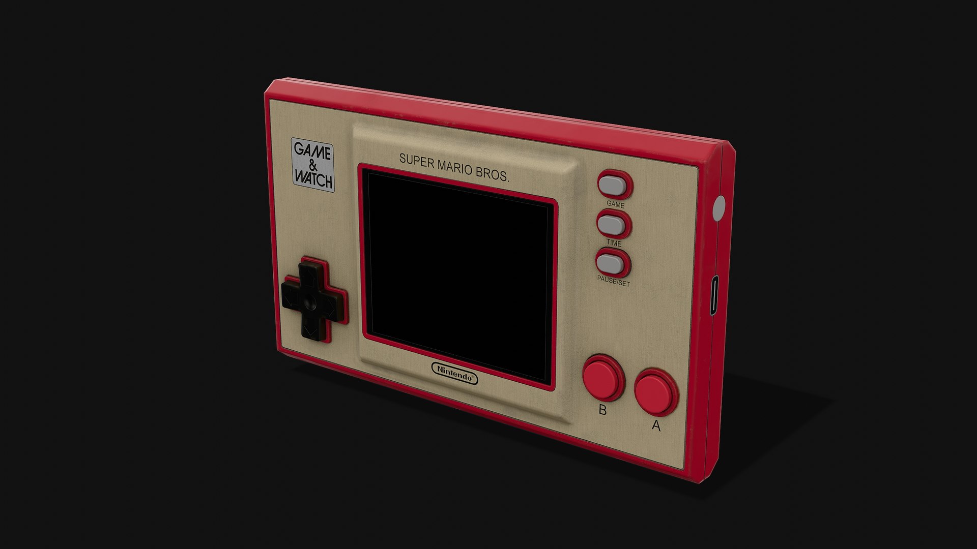 Nintendo Game And Watch 3D Model - TurboSquid 2258399