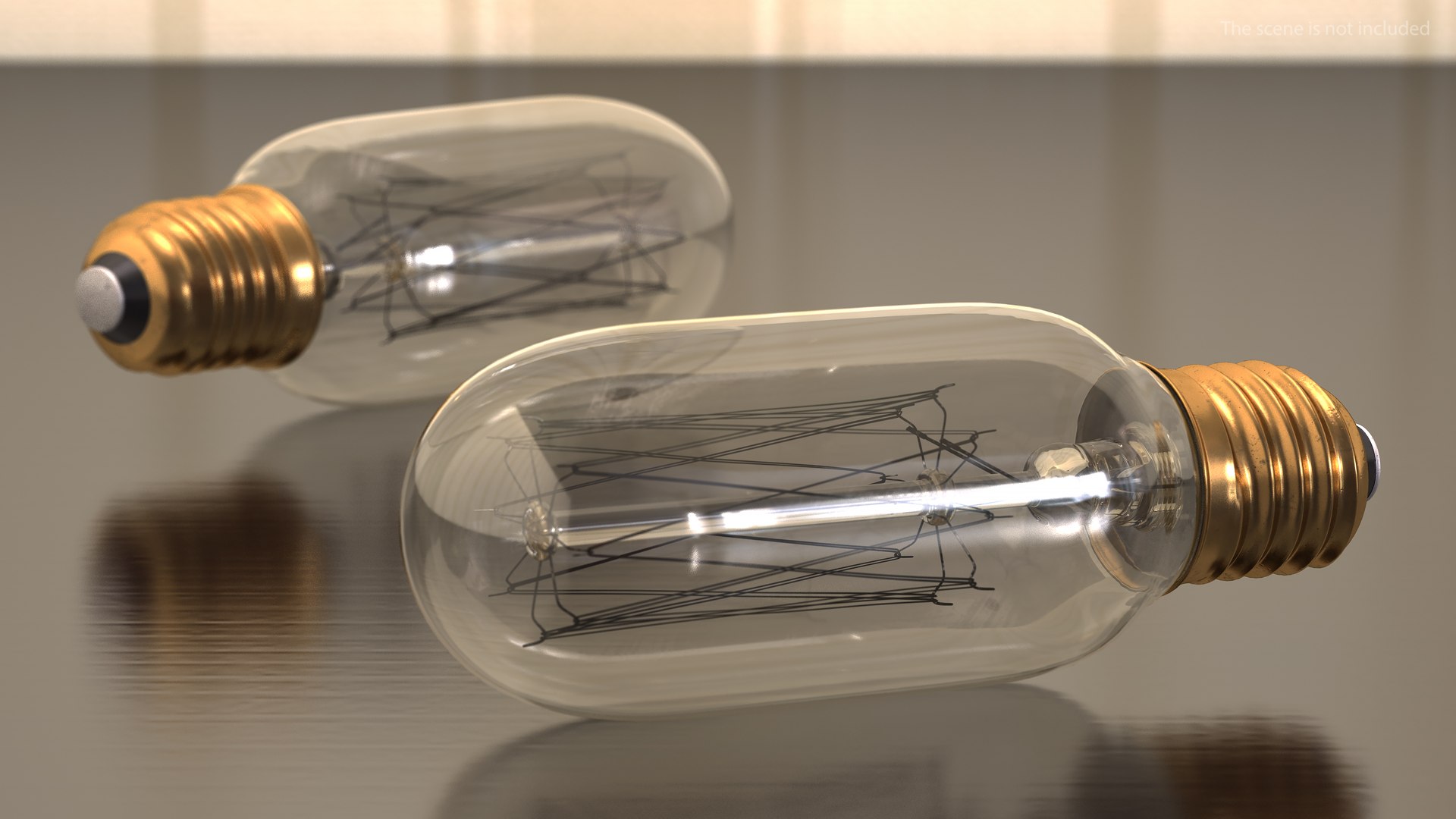 3D vintage edison fat tube - TurboSquid 1640196