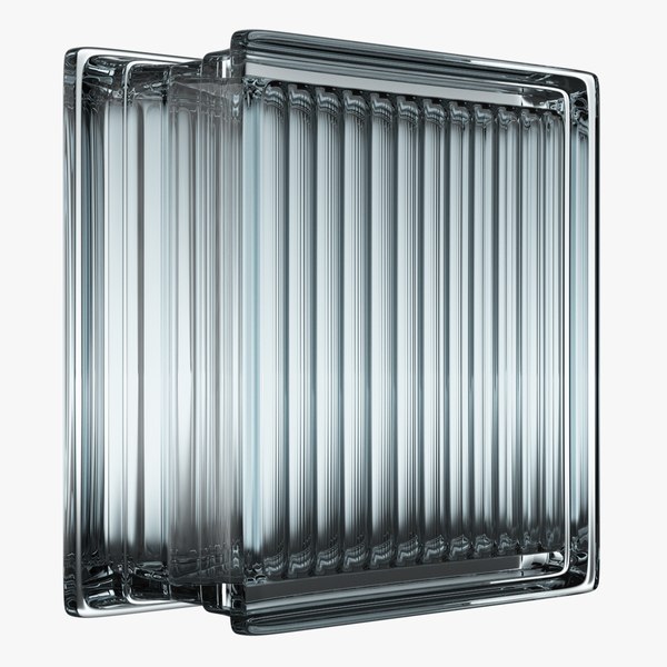 3d model glass blocks