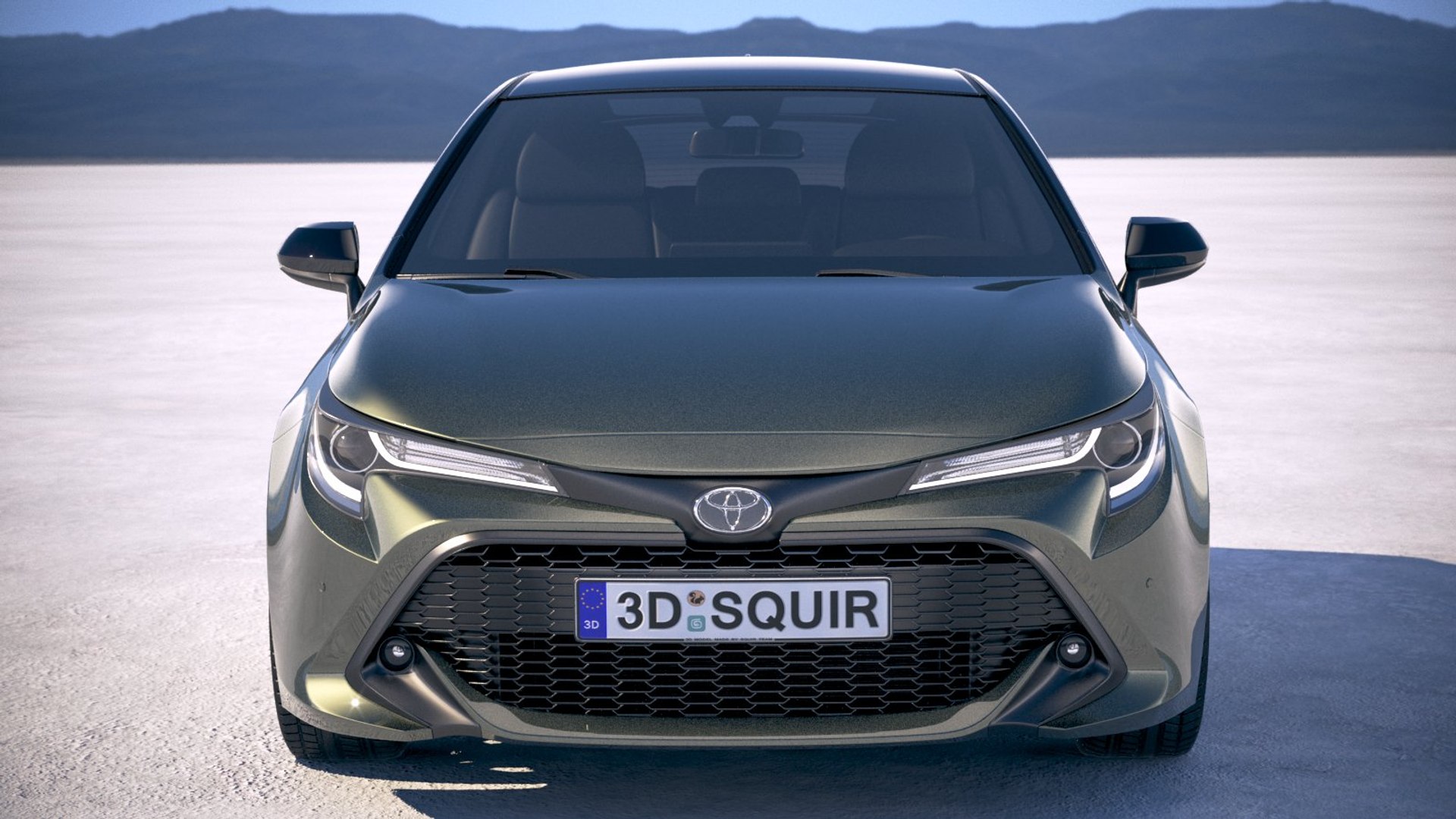 Toyota 2019 Auris 3D Model - TurboSquid 1284468