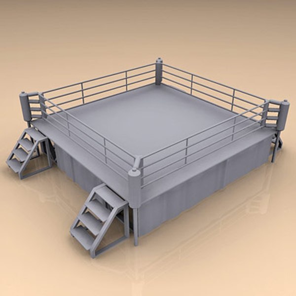 boxing ring 3d 3ds