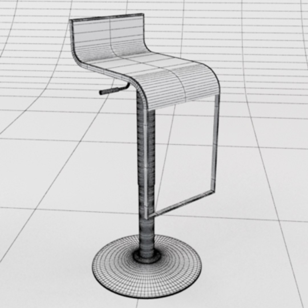 Bar Chair 3d Model