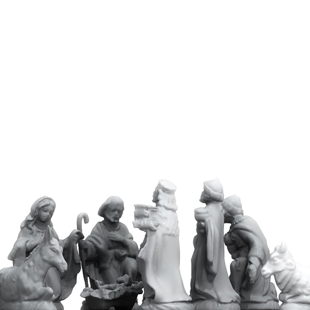 3d Model Props Nativity