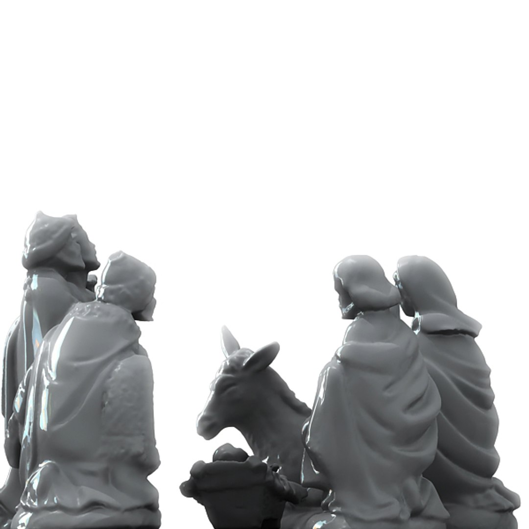 3d Model Props Nativity