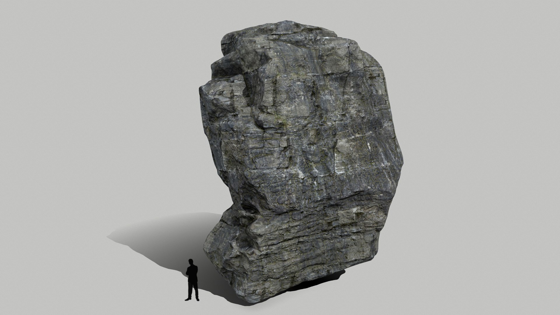 3D Rock Cliff Model - TurboSquid 1347204