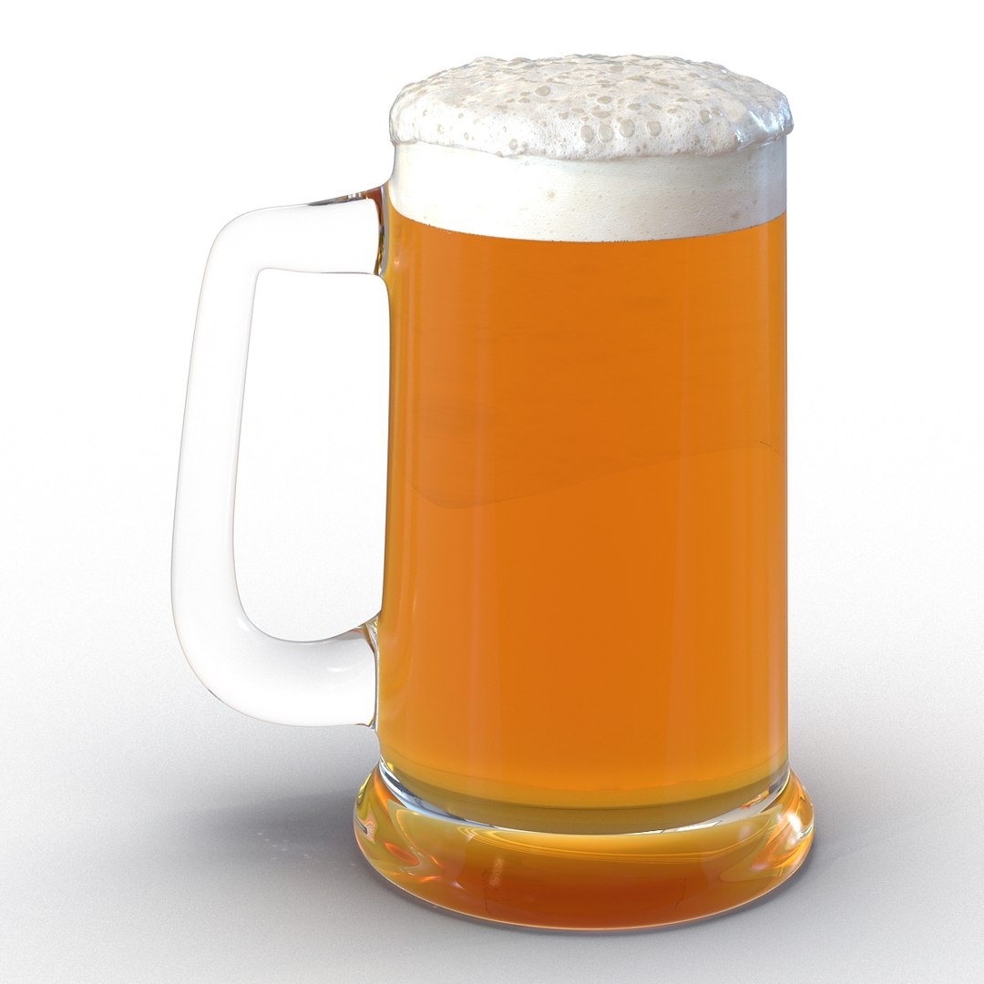 Overflowing Beer Mug 3ds