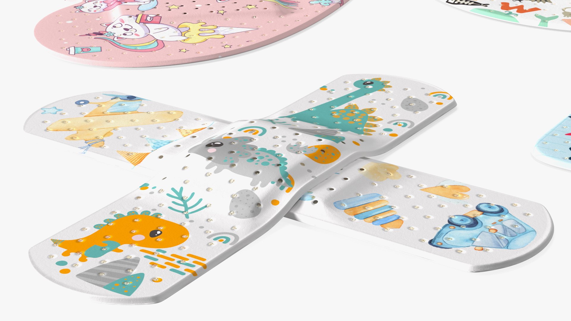 3D Model Band Aids Set For Kids - TurboSquid 1935092