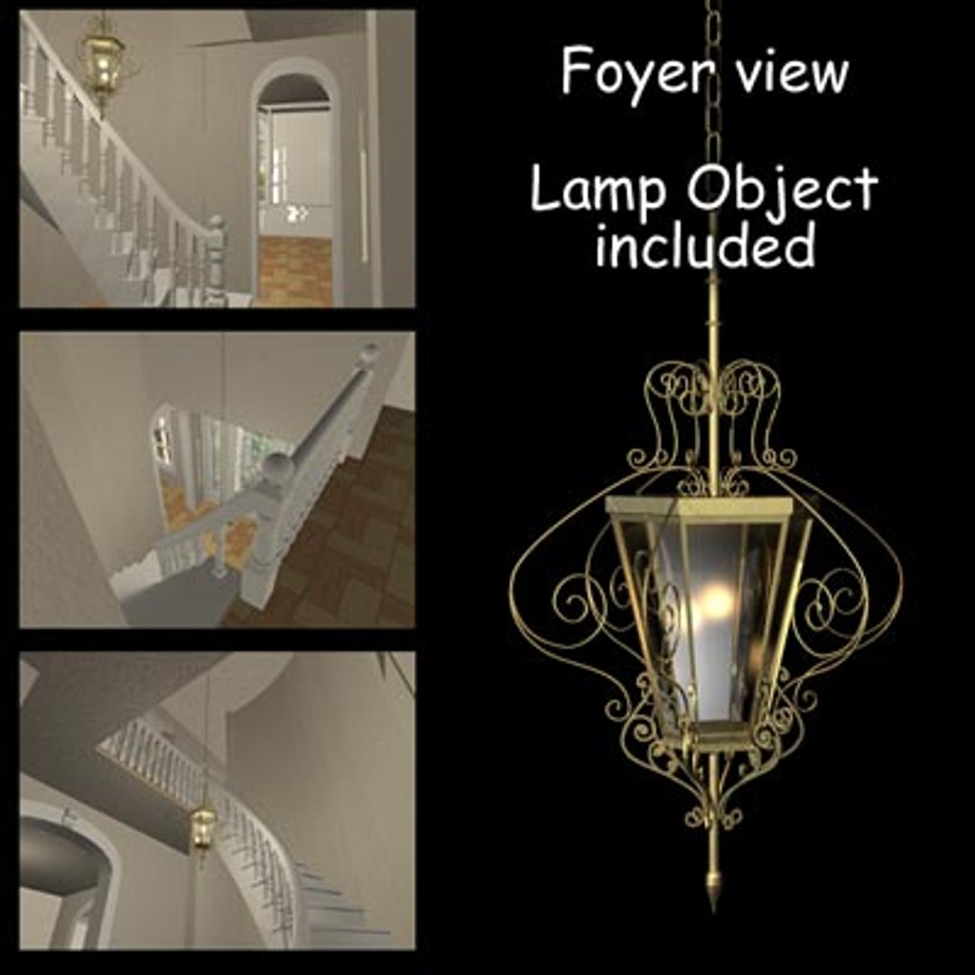 House Lamp 3d Model