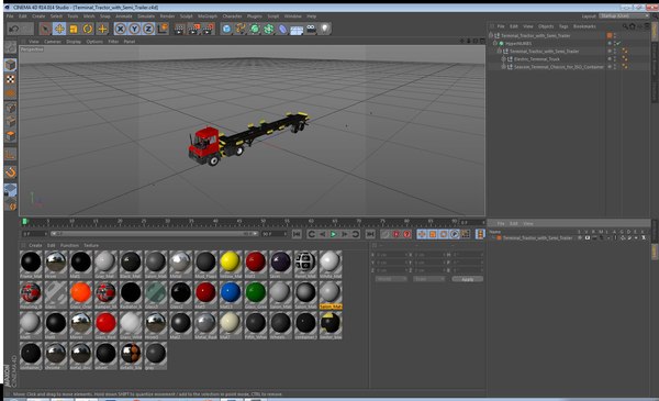 Free 3D terminal tractor semi trailer - TurboSquid 1398442