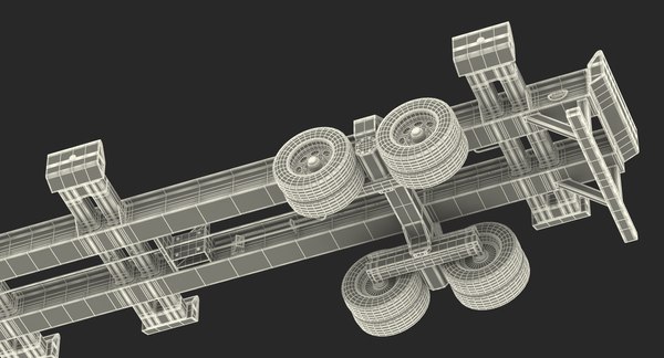 Free 3D terminal tractor semi trailer - TurboSquid 1398442