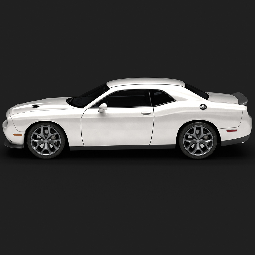 015 Dodge Challenger Interior 3ds