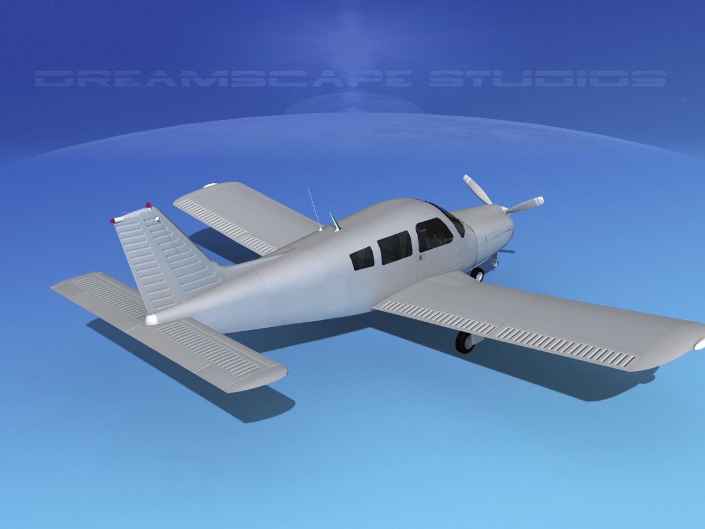 3d Propeller Bare Metal Piper