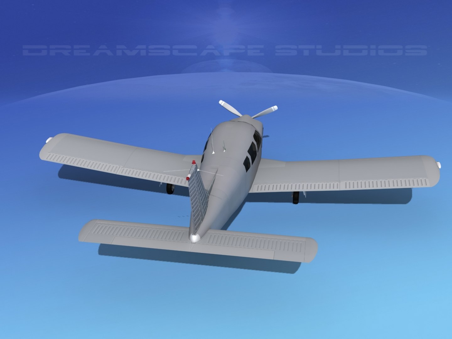 3d Propeller Bare Metal Piper