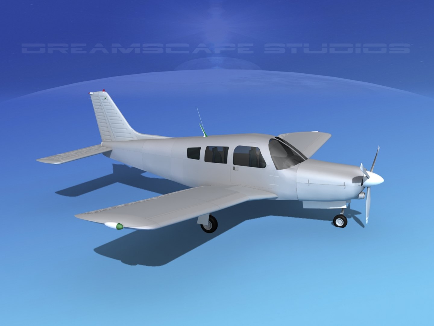 3d Propeller Bare Metal Piper