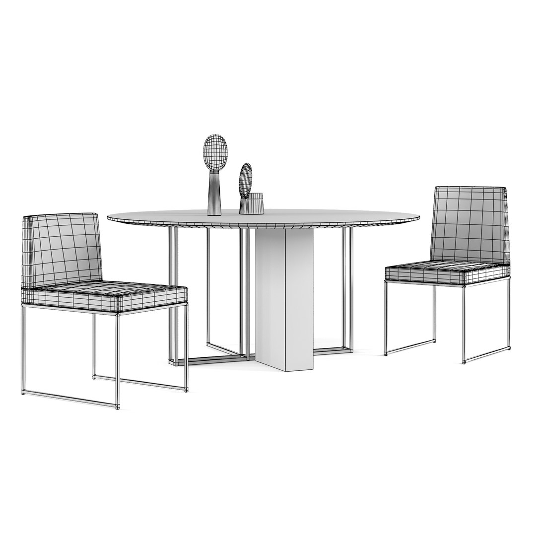 Meridiani plinto table rider 3D - TurboSquid 1400476