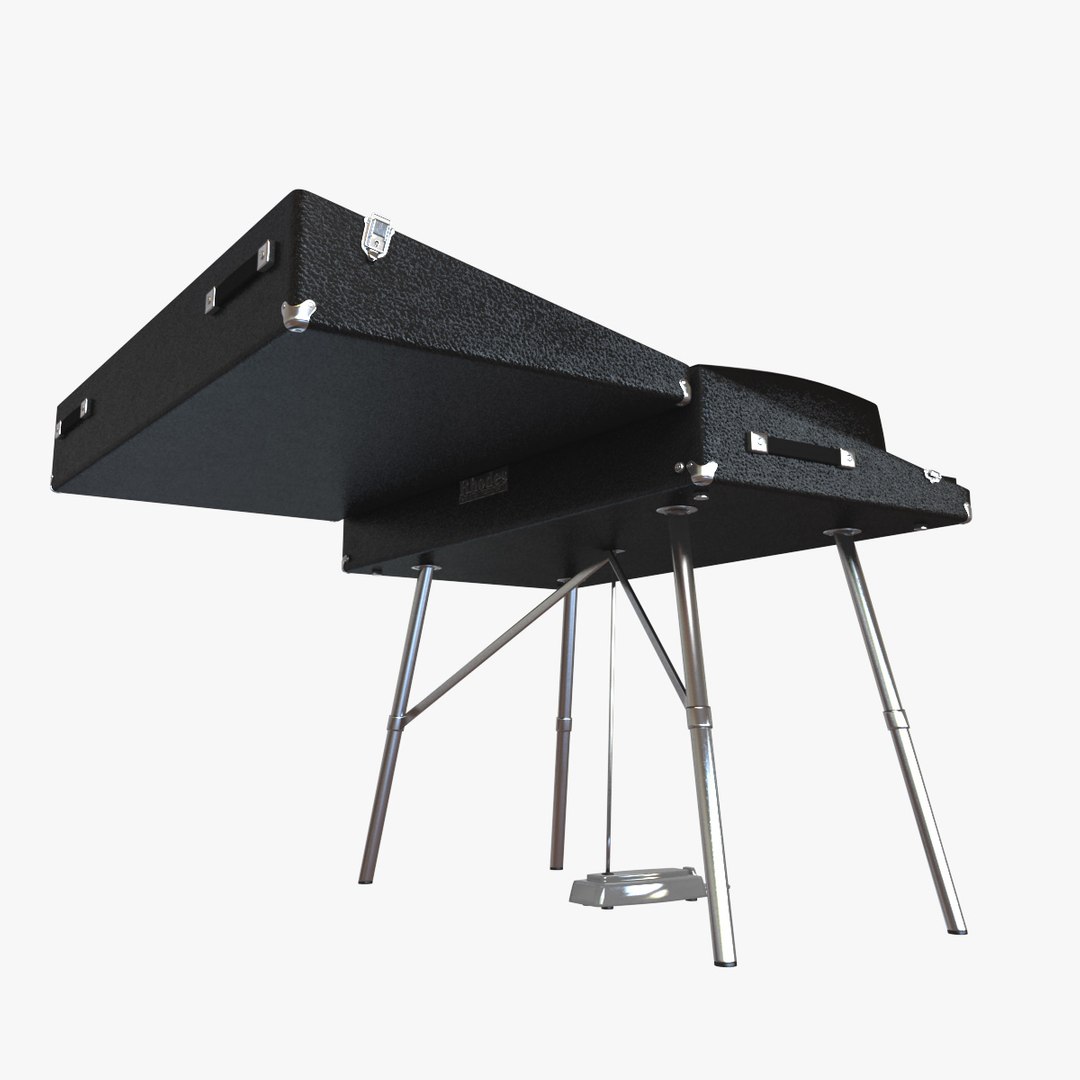 Fender Rhodes 73 Piano 3d Model